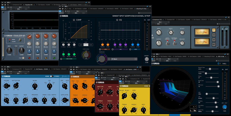 雅马哈综合混音套装-Steinberg Yamaha FX Suite v3.0.0-R2R-vst音频站